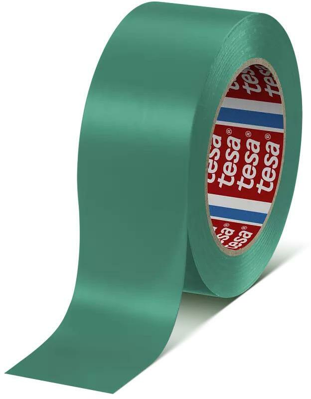 TESA 4169 floor marking tape premium green, 50 mm x 33 m - 04169-00061 ...