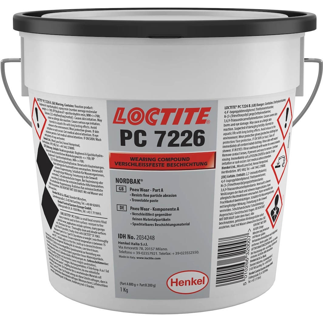 LOCTITE PC 7226 epoxy surface coating grey (1 kg bucket) - 2973887 | Klium