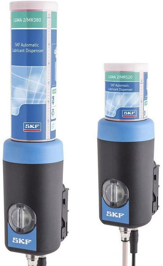 SKF TLMR 101/38WA2 Lubrication system with 380ml cartridge filled with LGWA 2 grease, battery ...