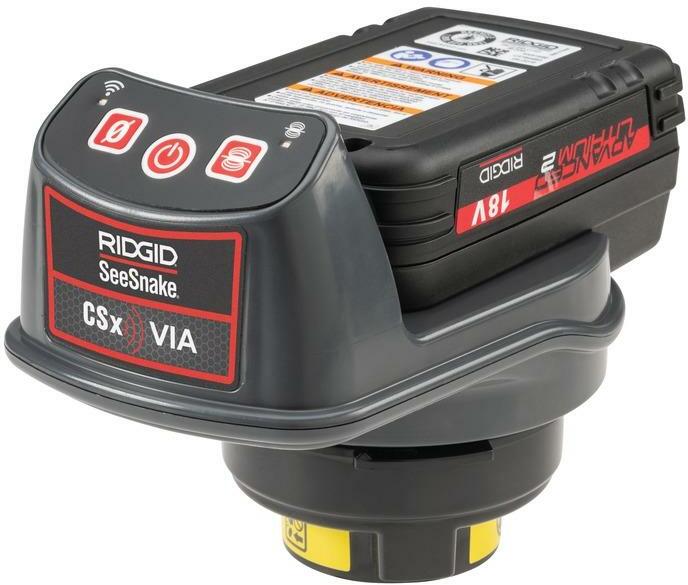 RIDGID SeeSnake CSx VIA connection unit for sharing with IOS, Android ...