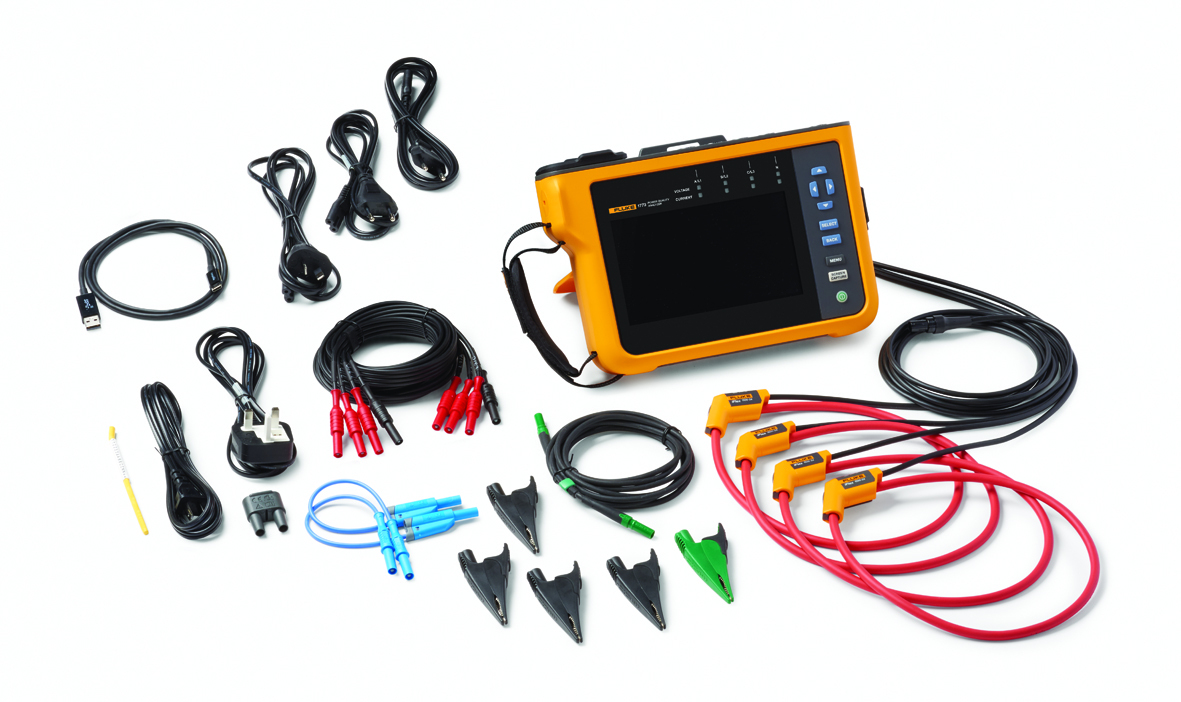 FLUKE 1777/FPC three-phase power quality analyser with 1 year Premium ...