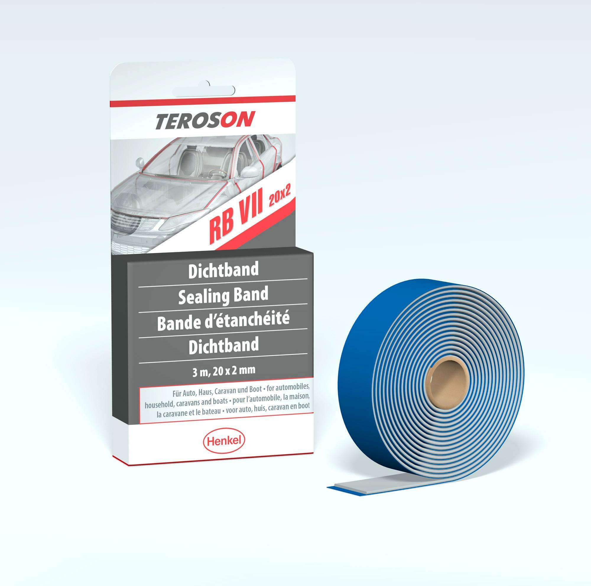TEROSON TEROSTAT VII round sealing tape 20x2mm 3m - 150002 | Klium