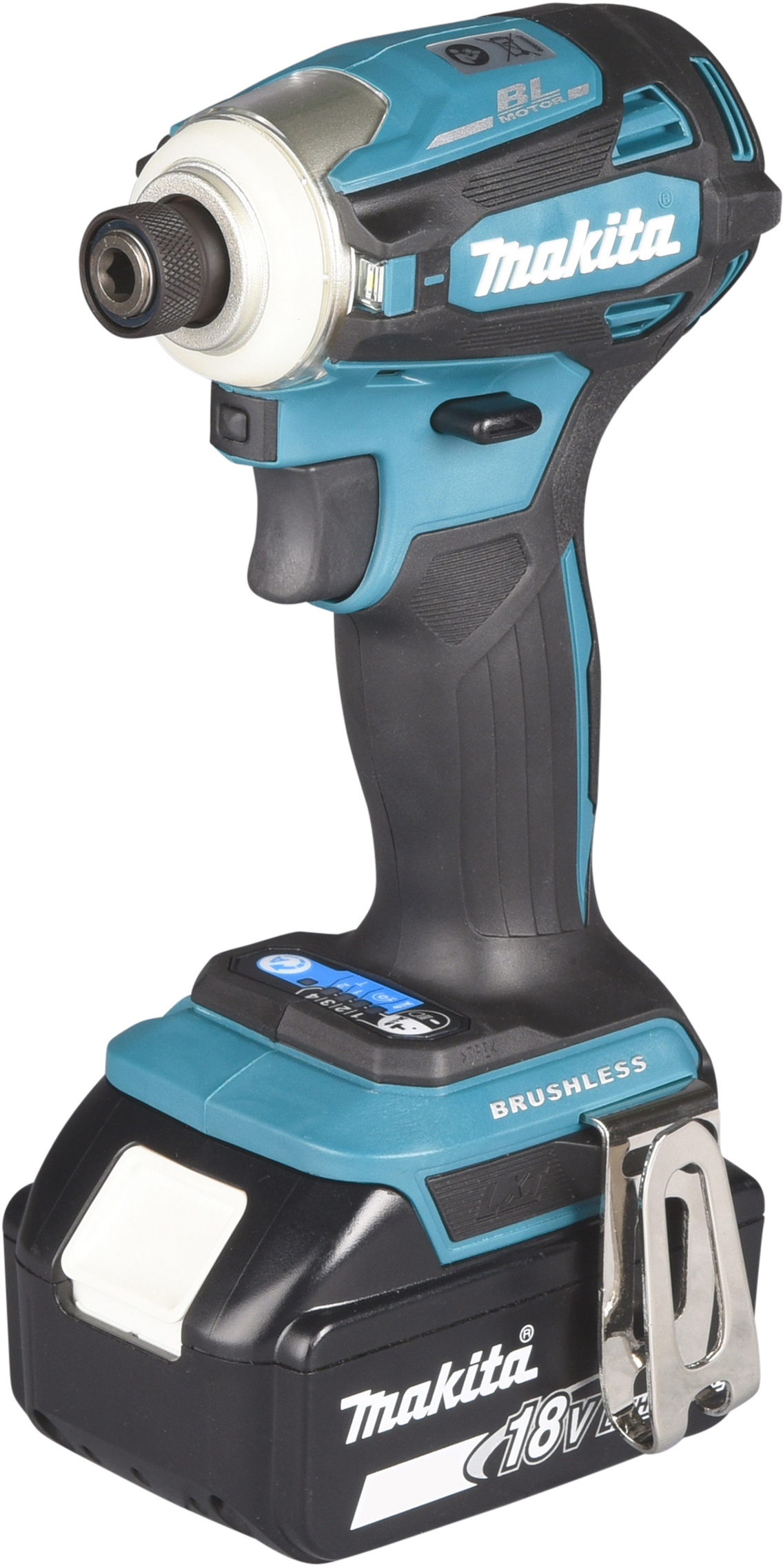 MAKITA DTD172RTJ 18V LXT cordless impact screwdriver 180Nm 1 4 Hex in MAKPAC 2x 5.0Ah battery charger Klium