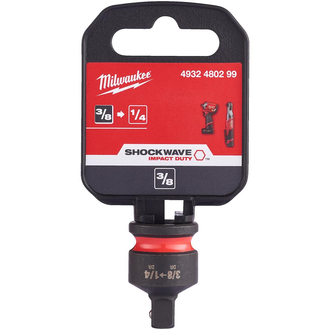 MILWAUKEE 4932480299 percussion cap adapter 3/8" to 3/4" | Klium