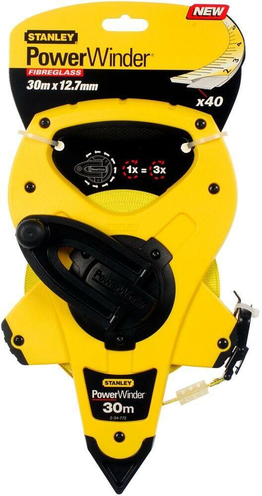 STANLEY 2-34-772 surveyor powerwinder 30m - 12.7mm | Klium