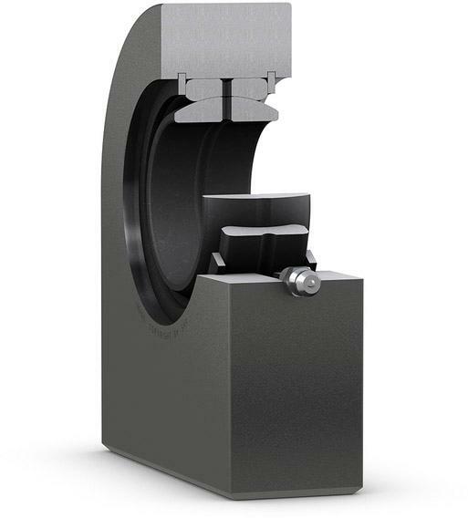 SKF SCF 30 ES rod head with welding neck 30 mm | Klium