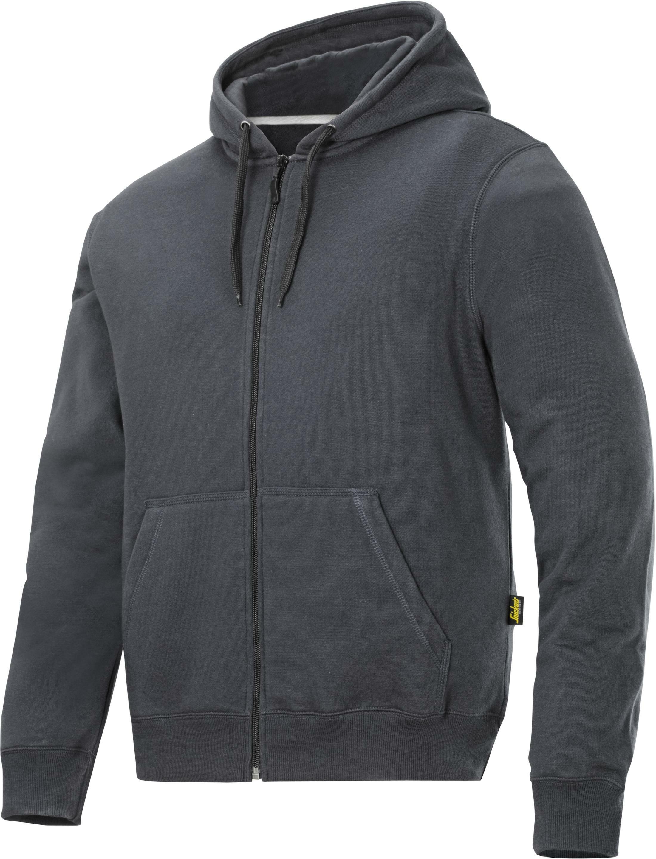 SNICKERS 2801 painters zip hoodie steel grey - 28015800004 | Klium
