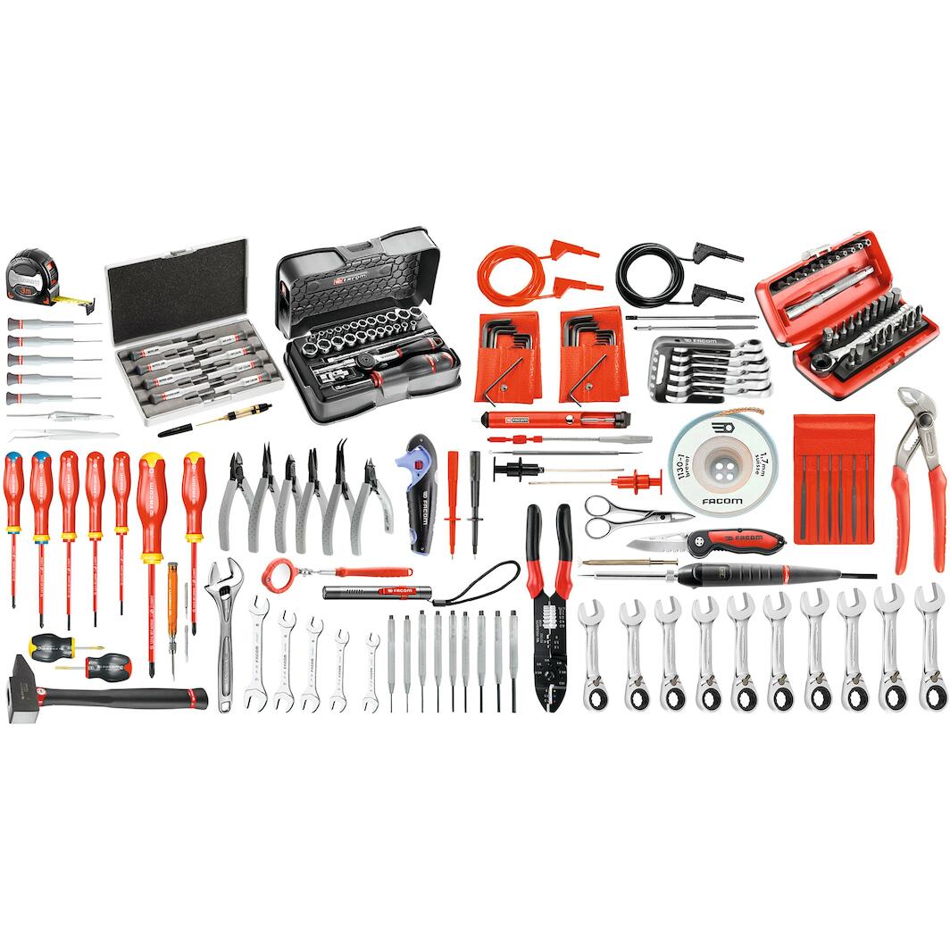 FACOM CM.EL35 tool kit 144-piece | Klium