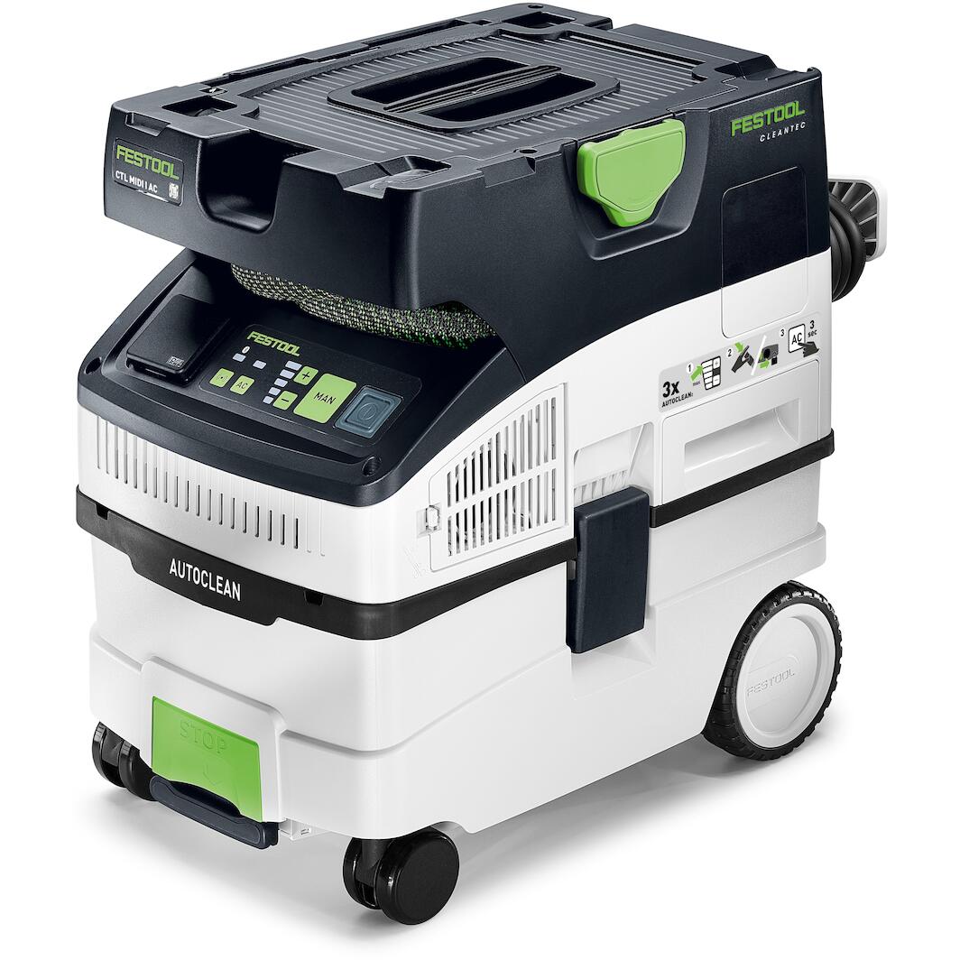 FESTOOL CTL MIDI I AC CLEANTEC 1200W L-class mobile dust extractor ...