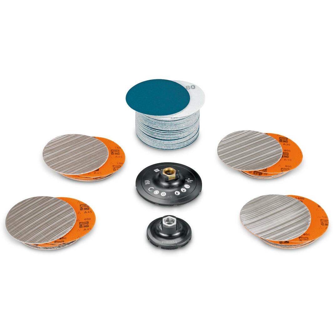FEIN 63806193040 Stainless steel preparation set polishing surfaces ...