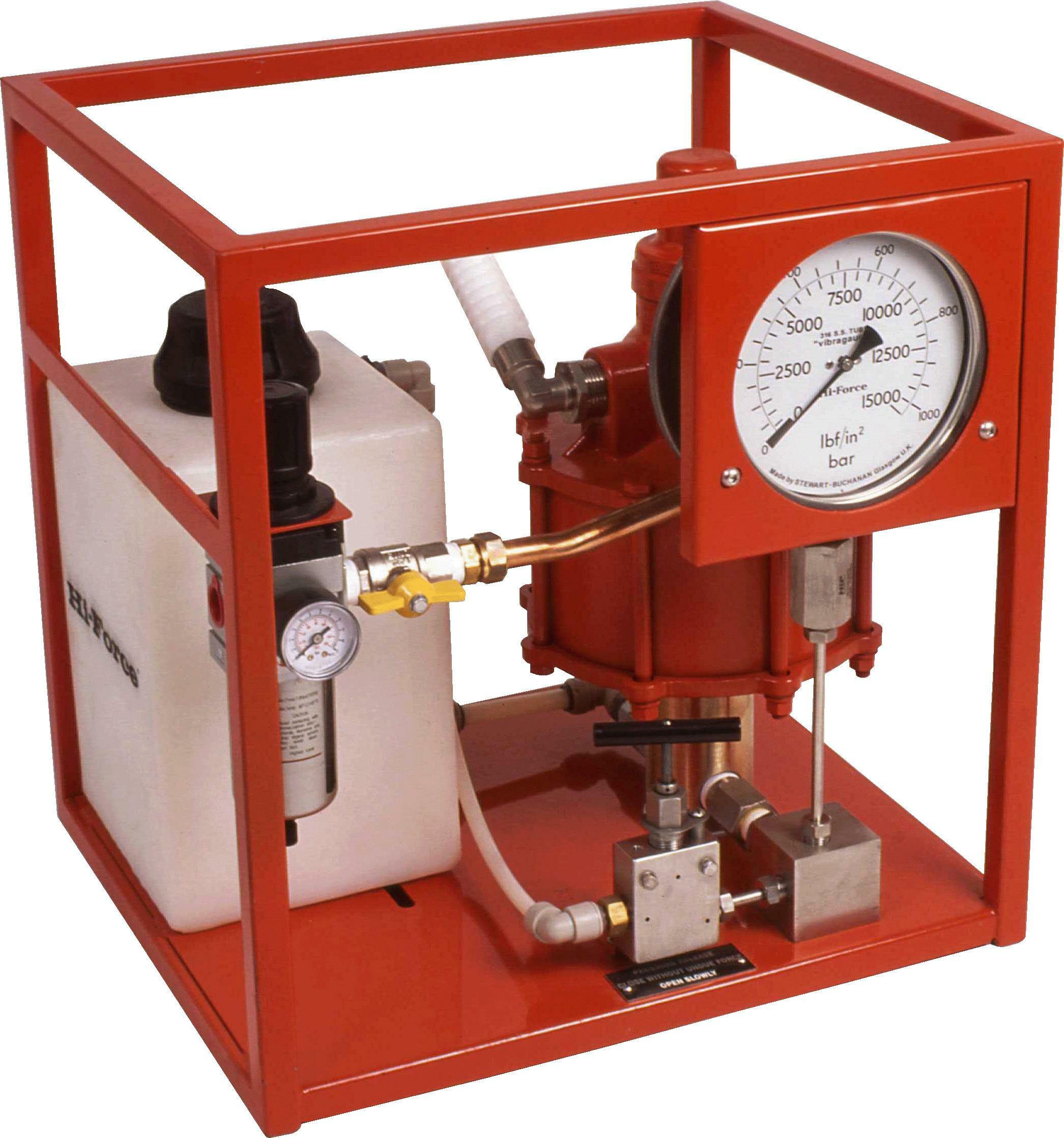 HI-FORCE AHP2-060 pneumatic hydrostatic pump medium flow 6.2 l/min | Klium