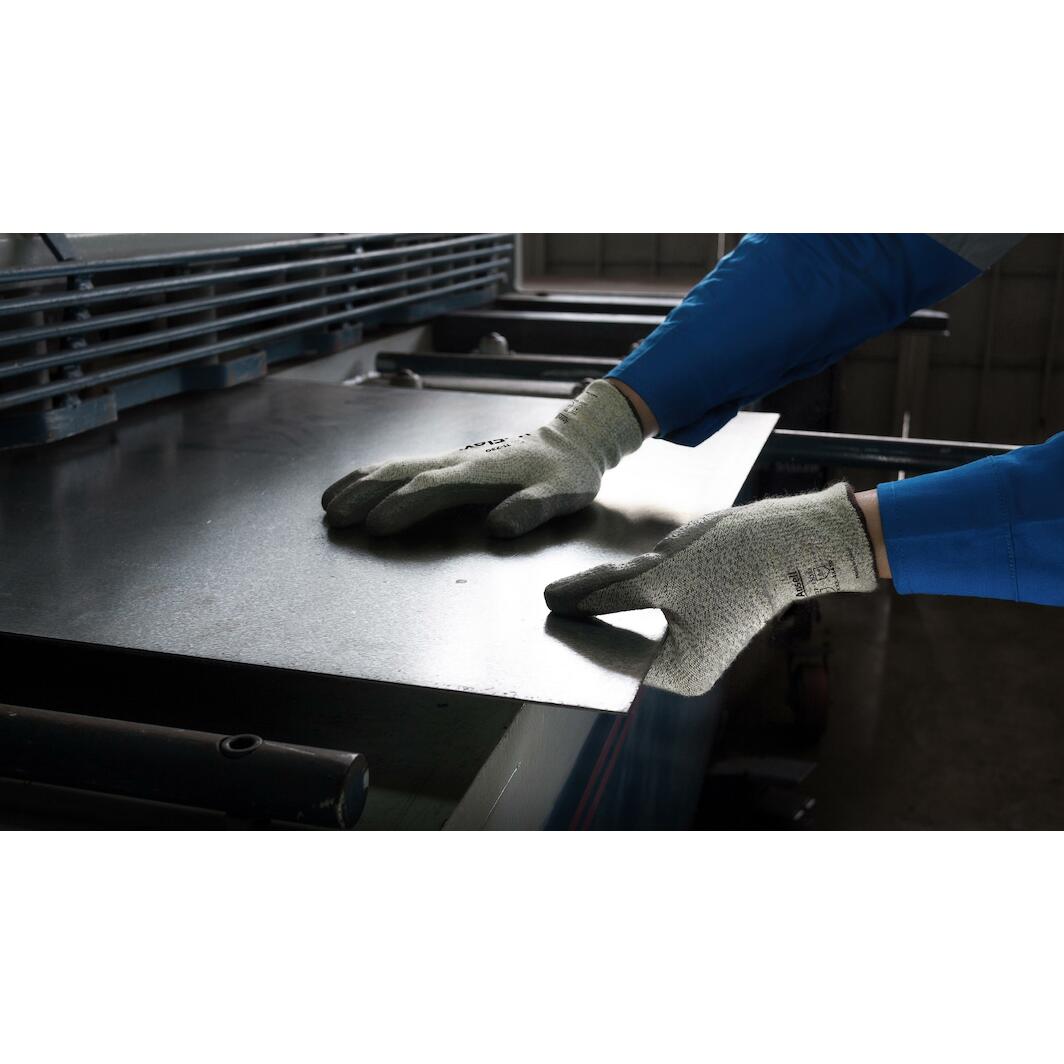 ANSELL 11-730 HYFLEX gloves polyurethane grey pair - 11730060 | Klium.com