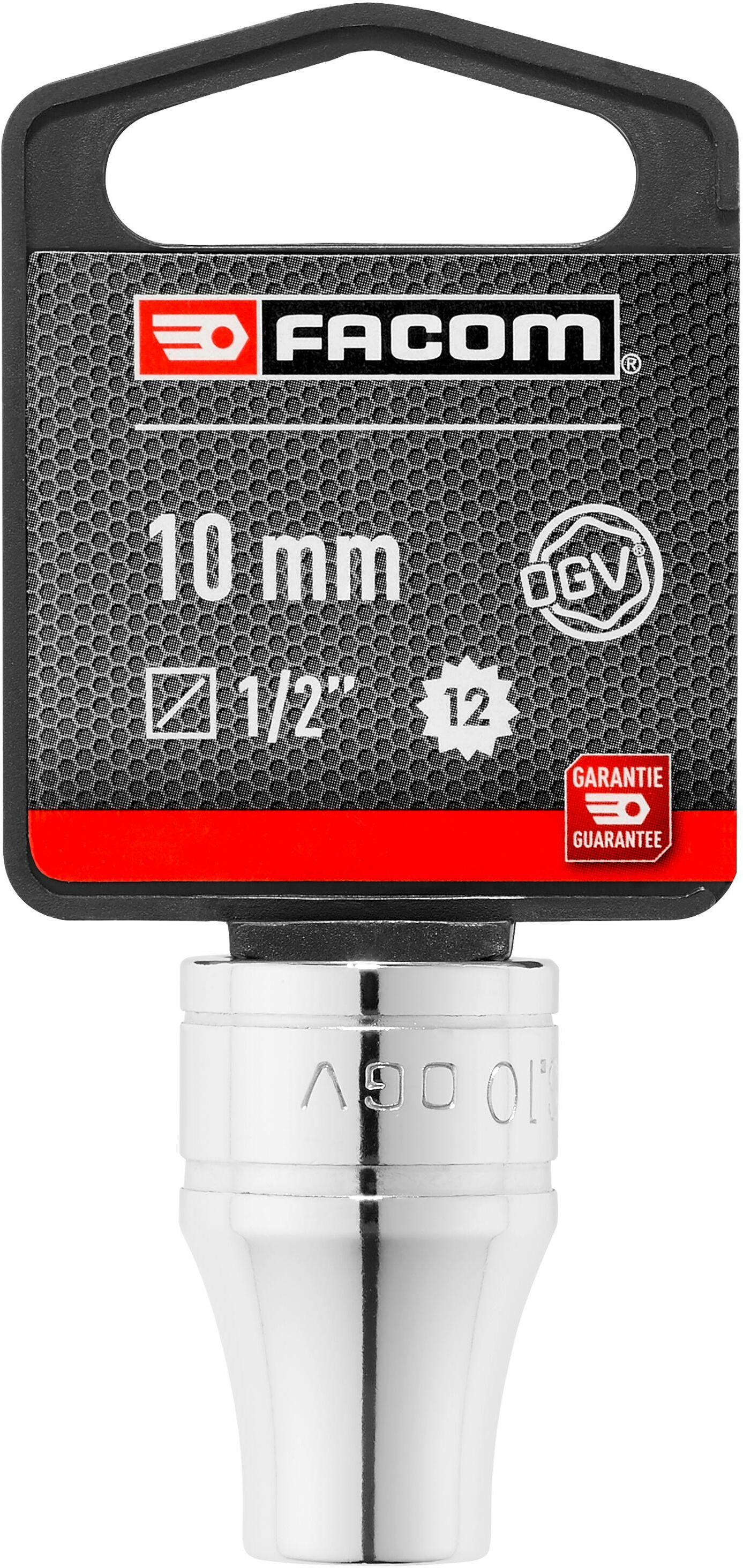 FACOM S.10PB cap 1/2" hexagonal 10 mm | Klium