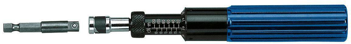 GEDORE QUICKSET MINOR DS torque screwdriver 1/4" dual scale 24-120 cNm ...