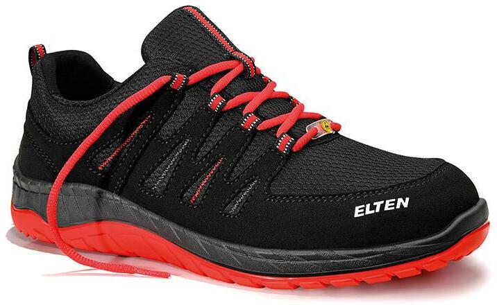 ELTEN MADDOX ESD S3S safety shoe low (black/red) - 729561-44 | Klium