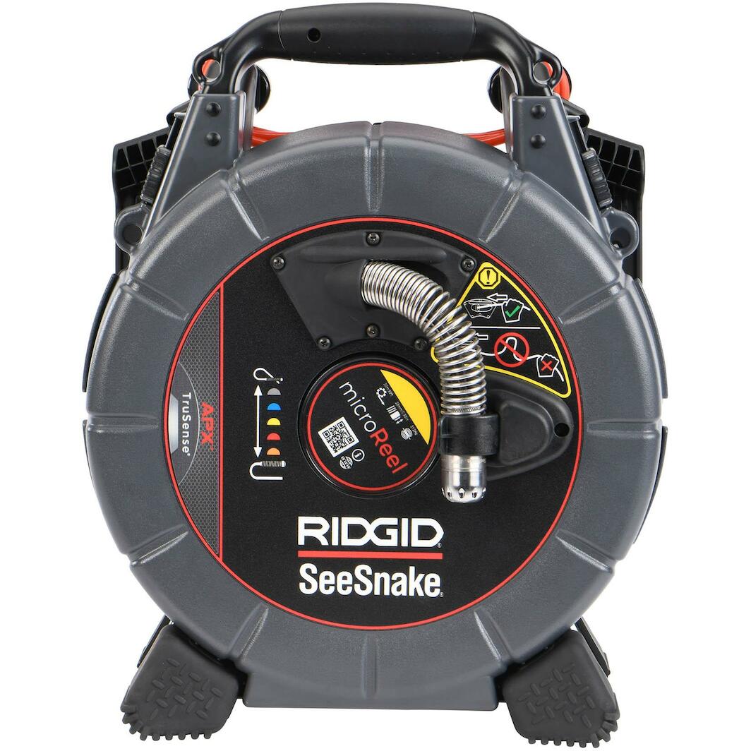 RIDGID SeeSnake MicroReel APX portable inspection camera with TruSense ...