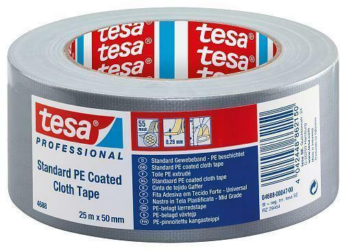 TESA Professional 63632 universal aluminium tape 50mm x 25m - 63632 ...