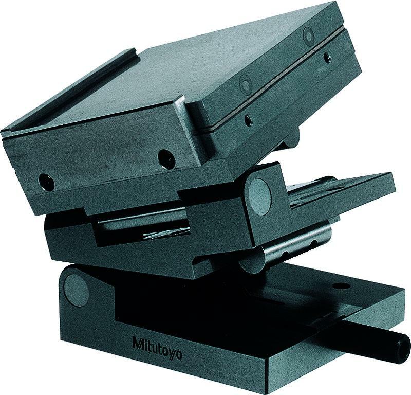 MITUTOYO 930-629 precision sine wave plate hinged in 2 axes with ...