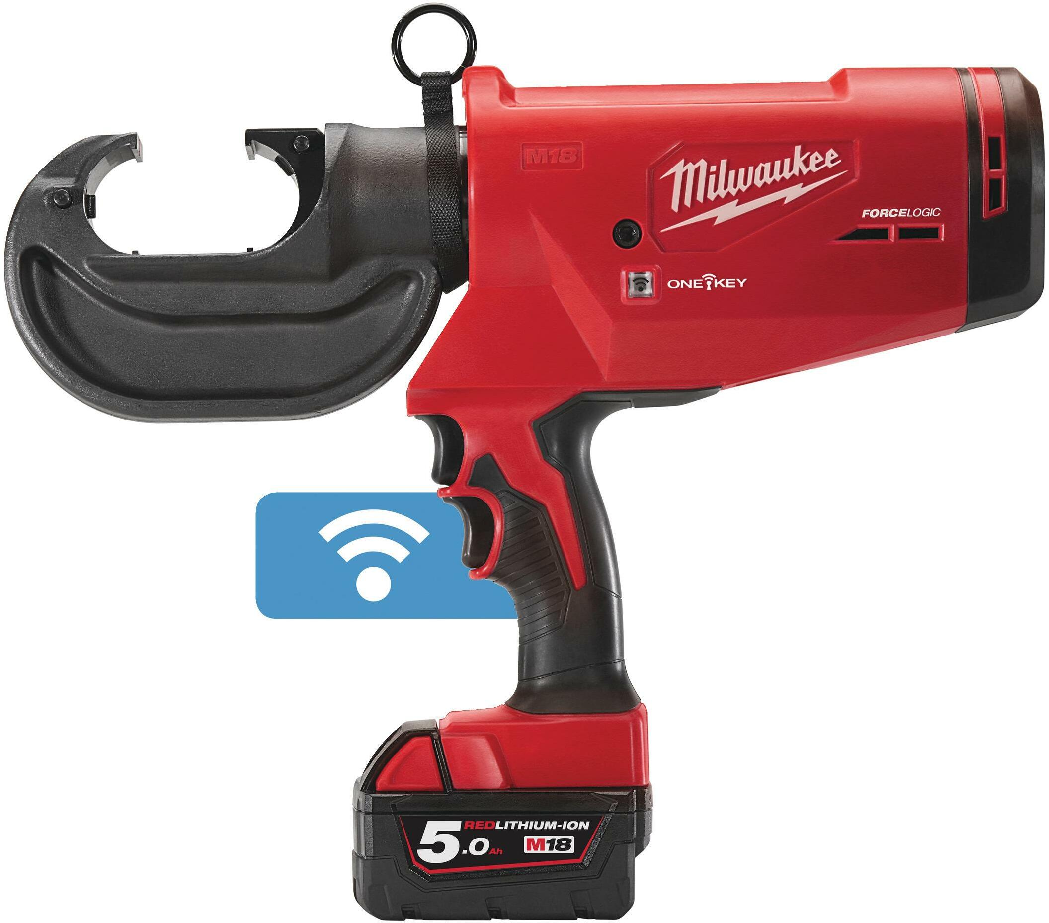 MILWAUKEE M18 HCCT109/42-522C FORCE LOGIC hydraulic cordless cable ...