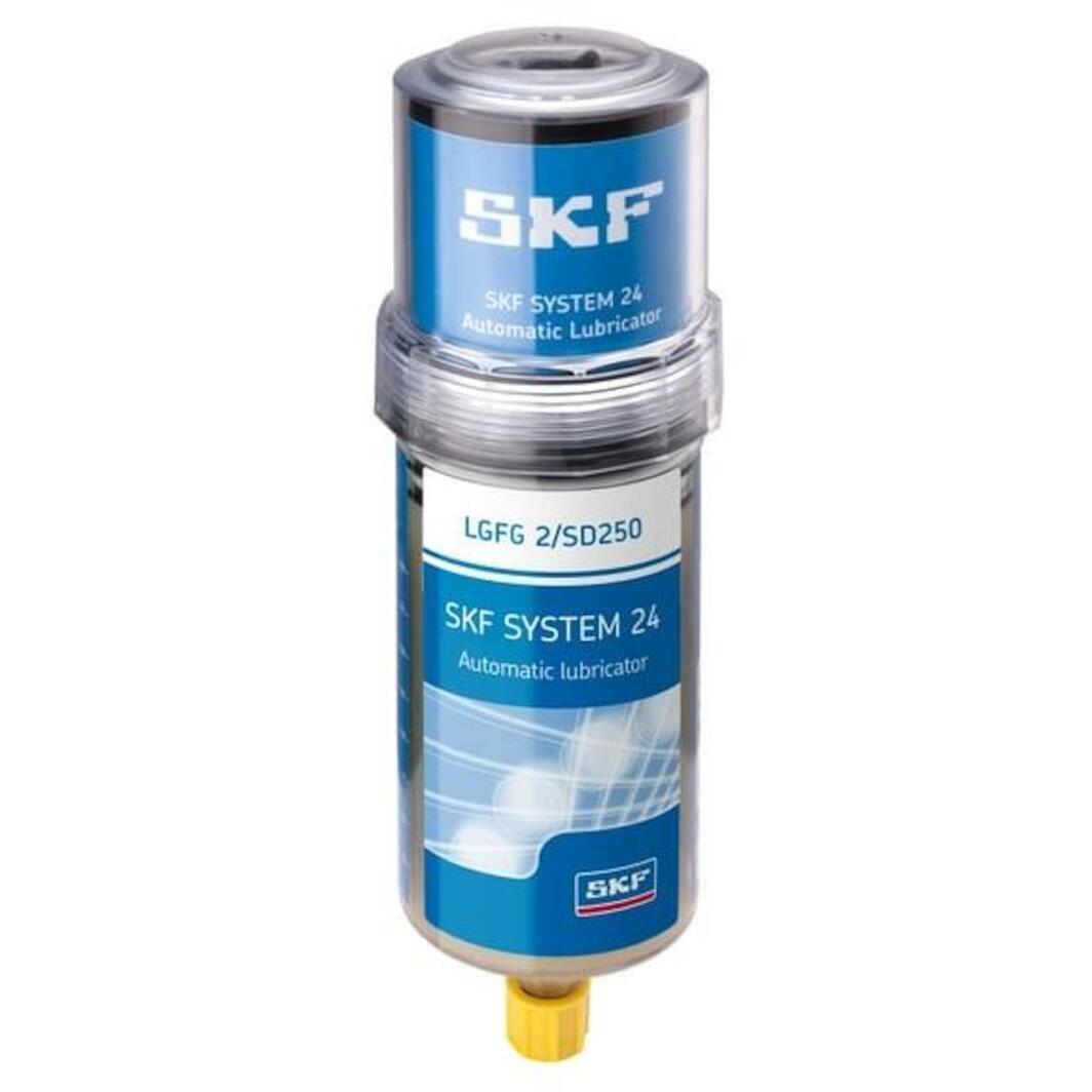 SKF TLSD 250/FG2 automatic single-point lubrication system with LGFG 2 food-safe bearing grease ...