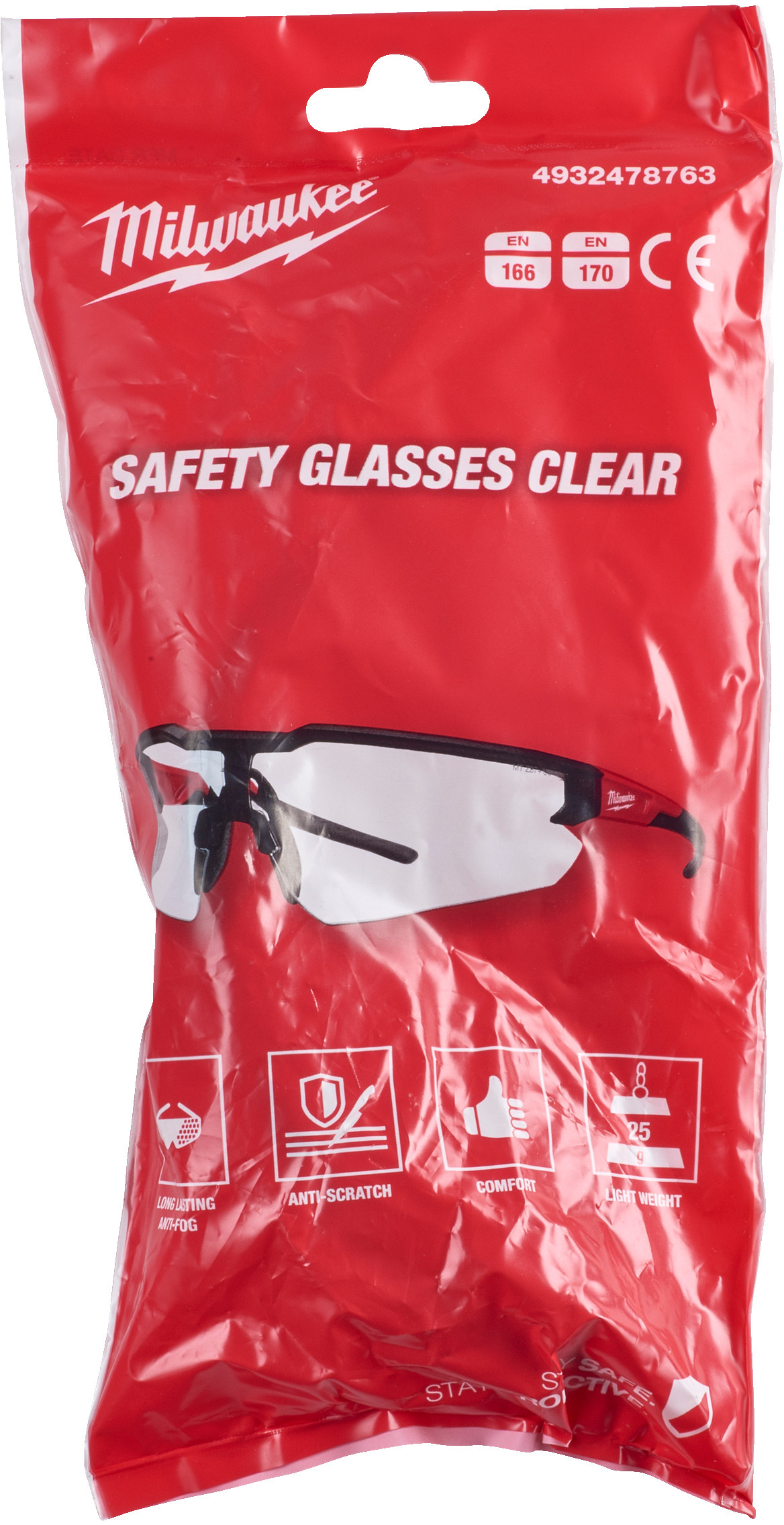 MILWAUKEE 4932478763 Safety glasses clear | Klium