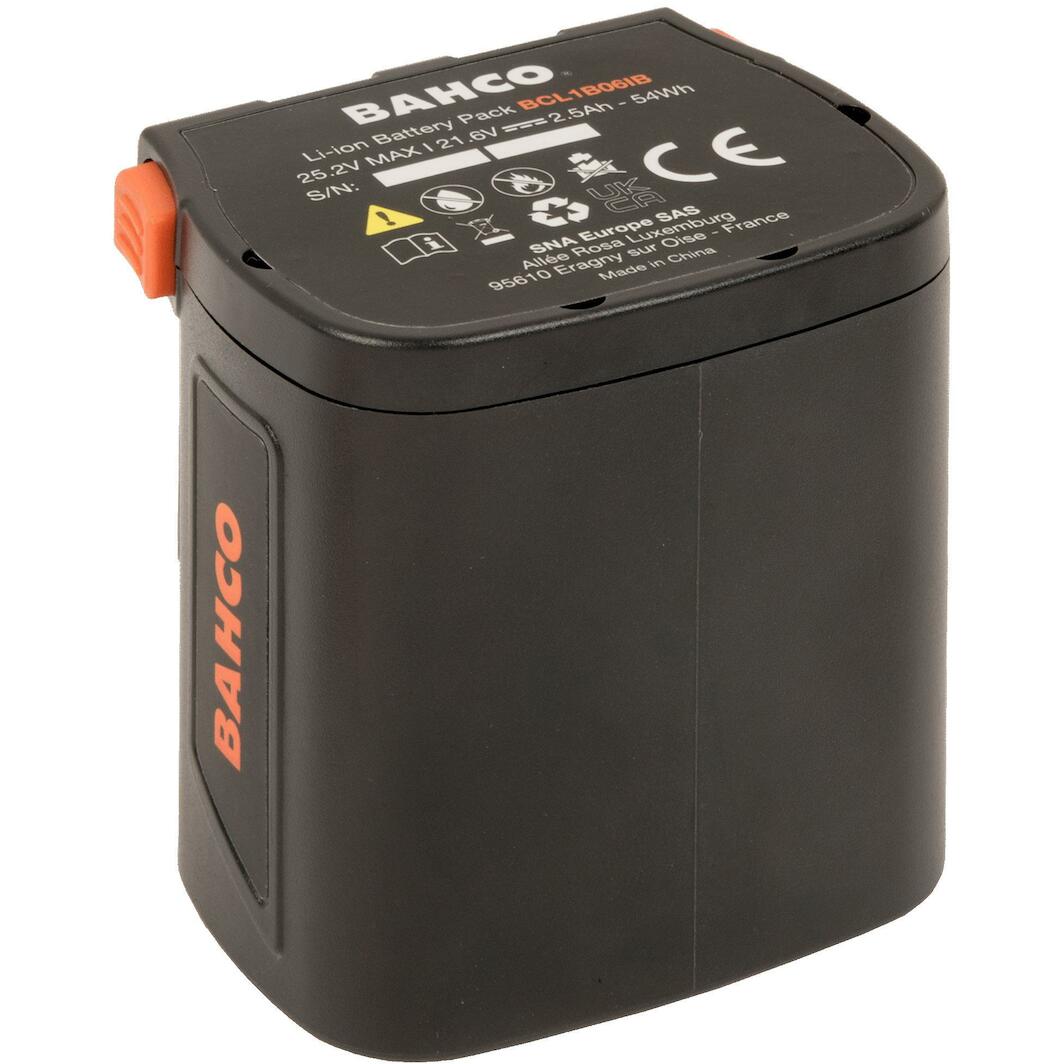 BAHCO BCL1B06IB compact Lithium-Ion 21.6V battery 54W (2.5Ah) | Klium