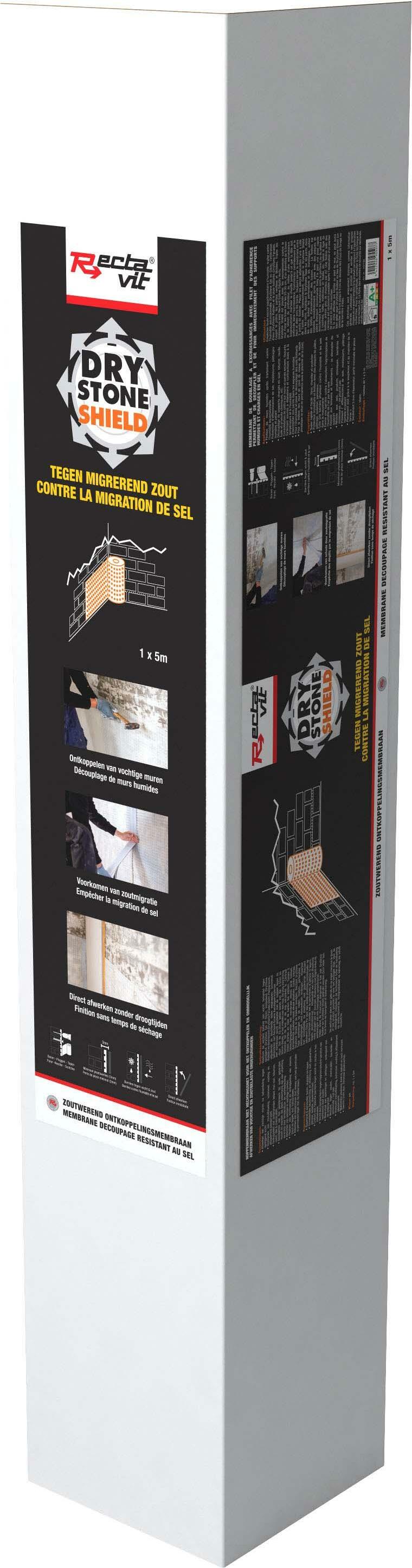 RECTAVIT DryStone Shield damp proofing for walls white/translucent ...