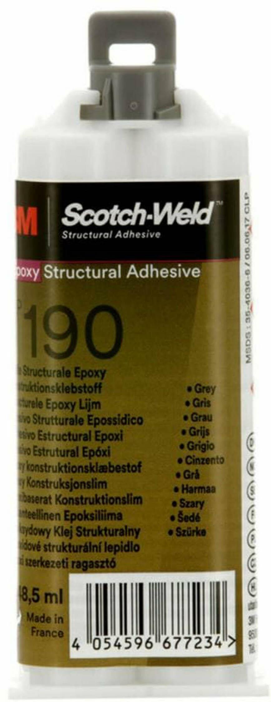 3M - SCOTCH-WELD DP190 epoxy glue grey 48.5 ml - 7100200489 | Klium