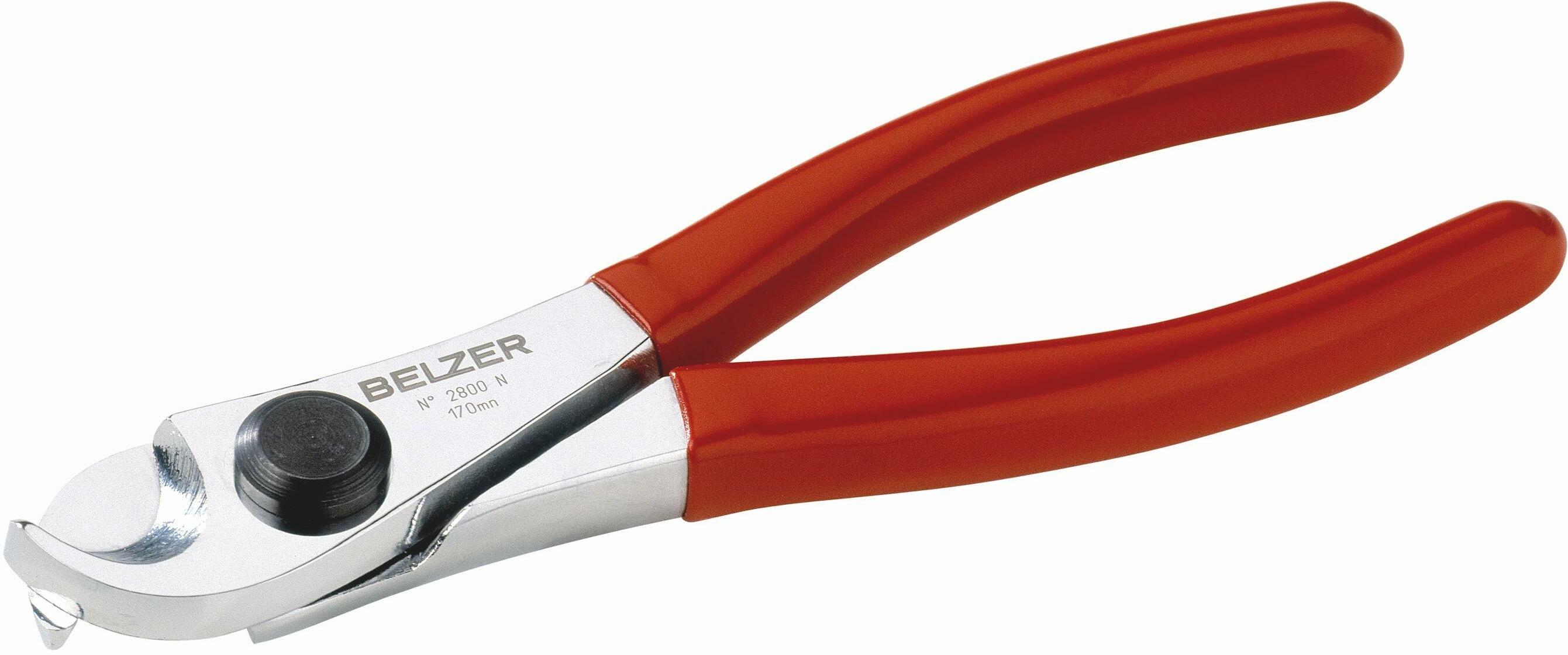 BAHCO 2801 N cable cutter with PVC-coated handles, for multicore and ...