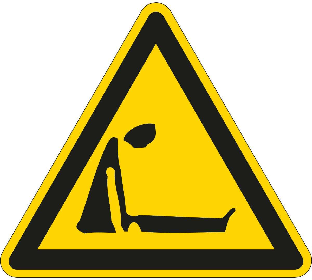 BRADY 253165 machine safety pictogram - choking hazard, 273 x 315 mm ...