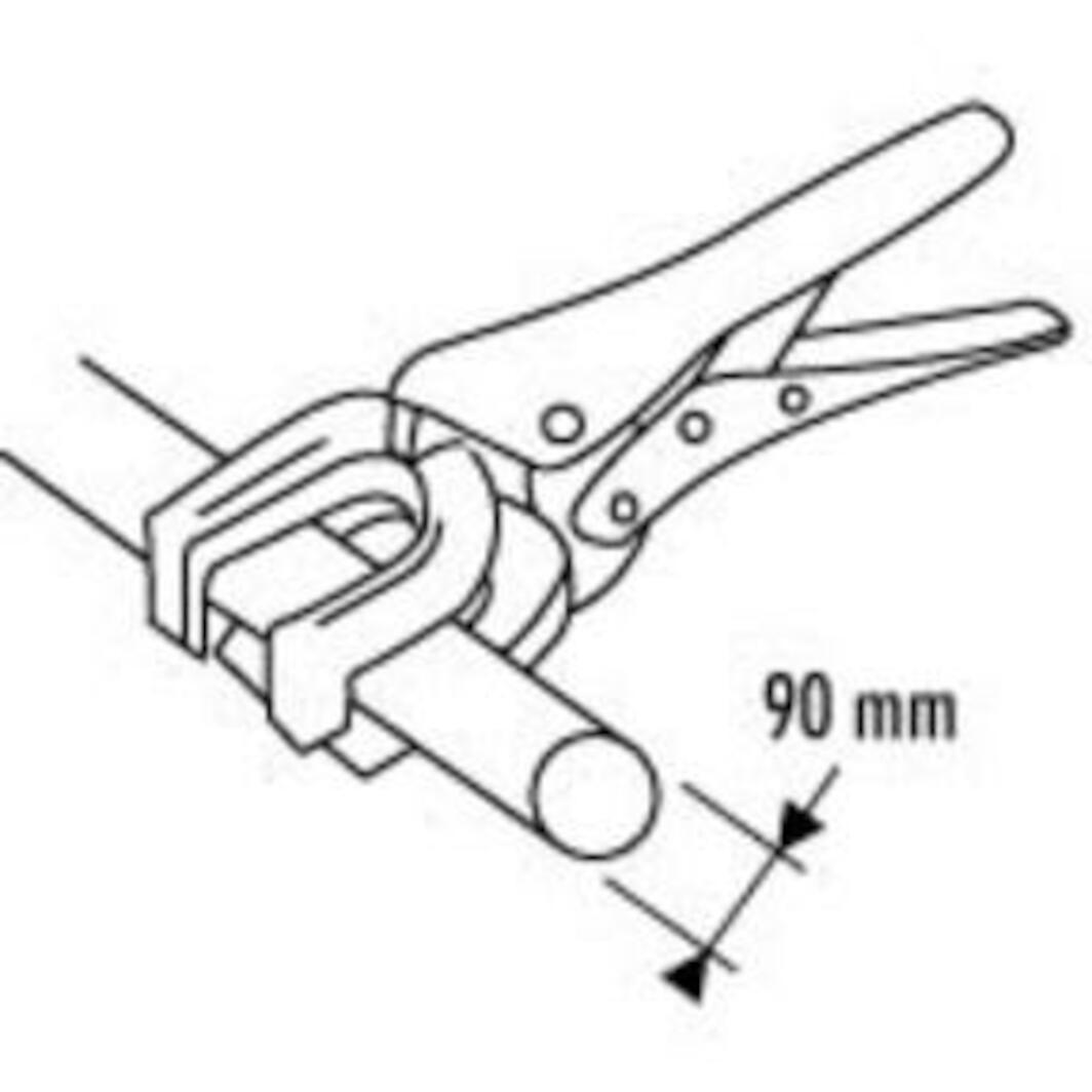 FACOM 503 gripping pliers for round material | Klium
