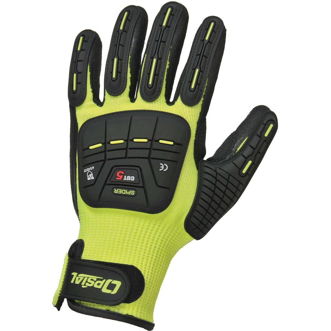 OPSIAL SPIDER CUT 5 gants jaune noir - 62286156 | Klium