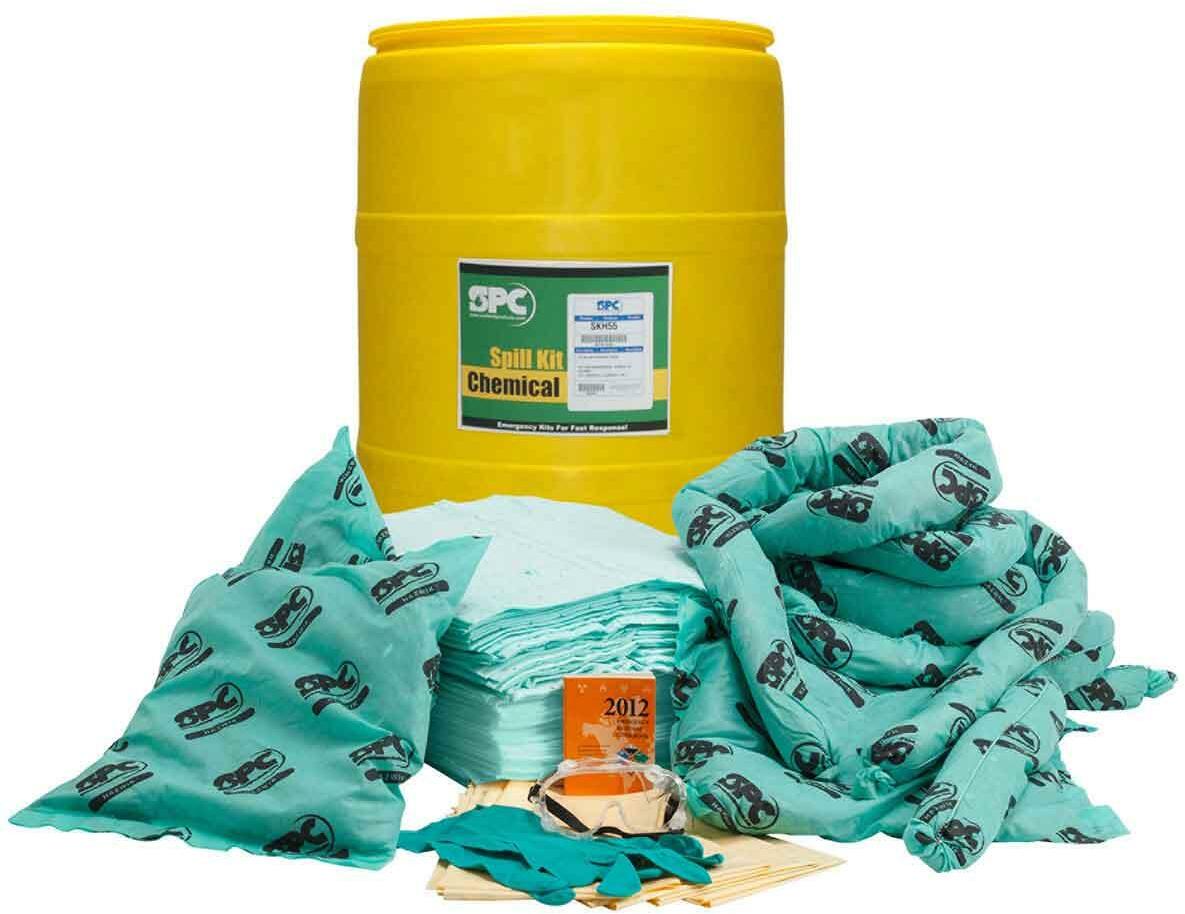 SPC SKH-55 Intervention kit for absorbing chemicals in 200-litre drum ...