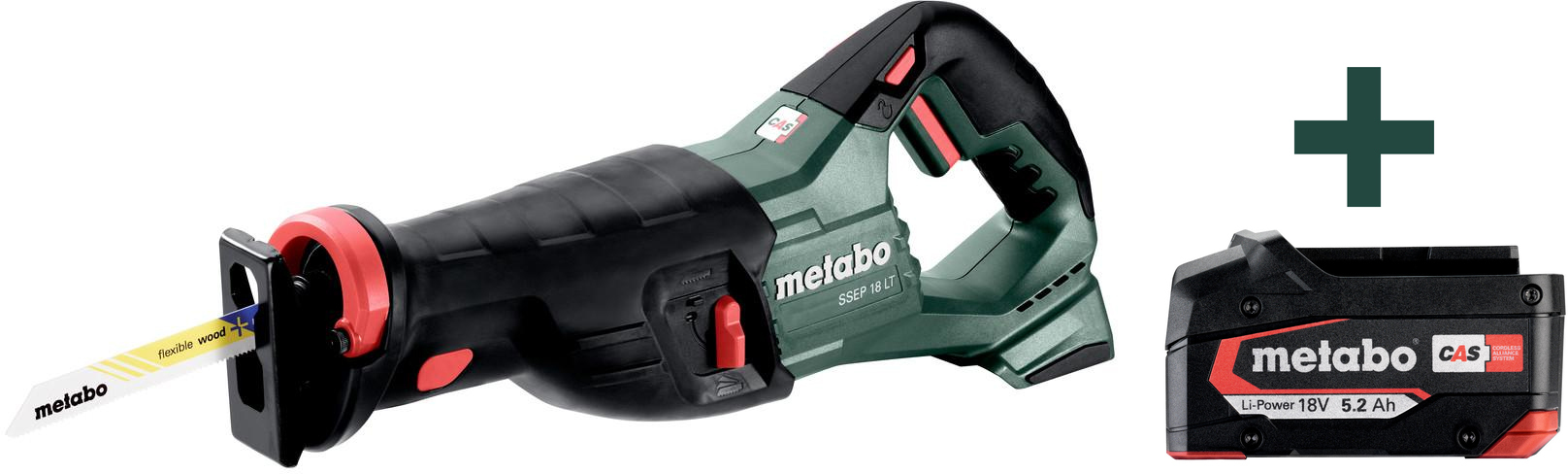 METABO SSEP 18 LT 18V cordless copro saw in metaBOX 165 L (without ...