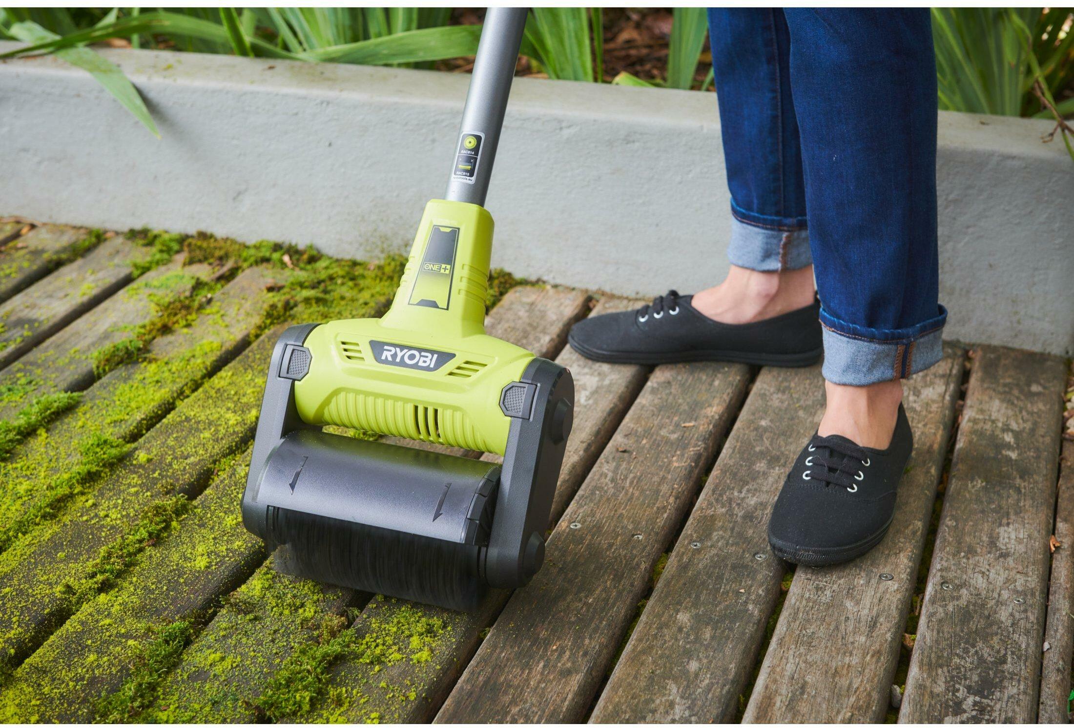 RYOBI RY18PCB 0 18V ONE cordless patio brush without battery and charger 5133004729 Klium