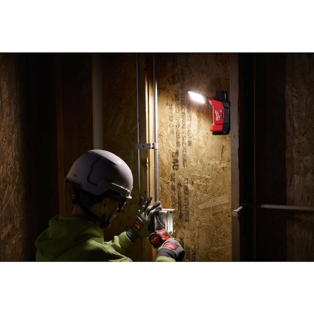 MILWAUKEE M12 ALIP-0 LED battery lamp 1200 lumens IP54 (without battery ...