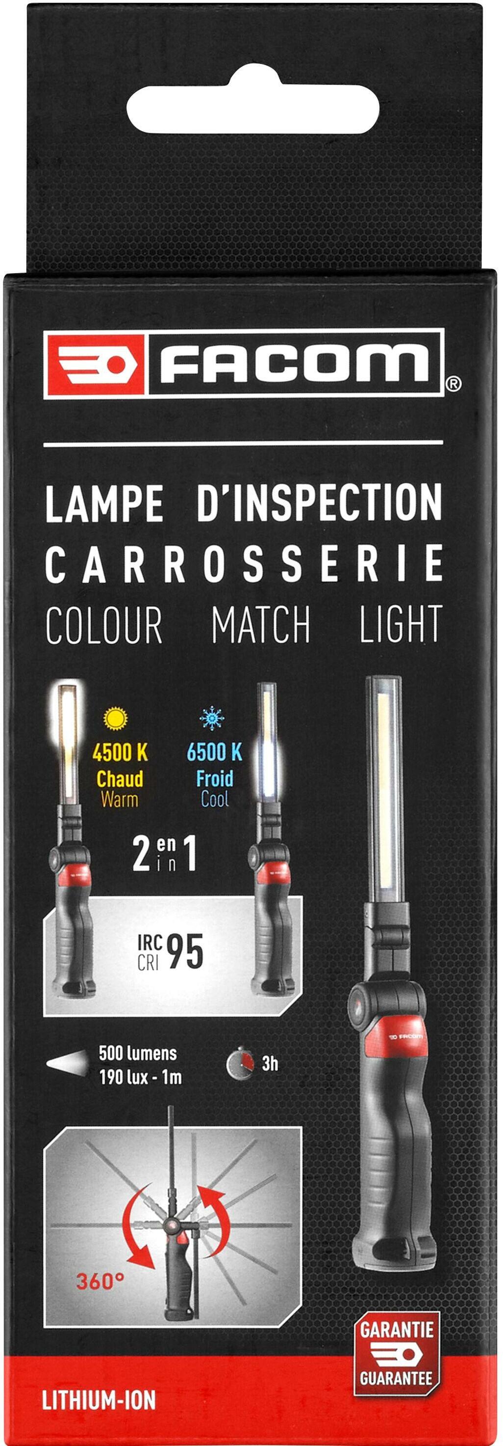FACOM 779.CMLPB wireless colour led inspection lamp for bodywork work ...