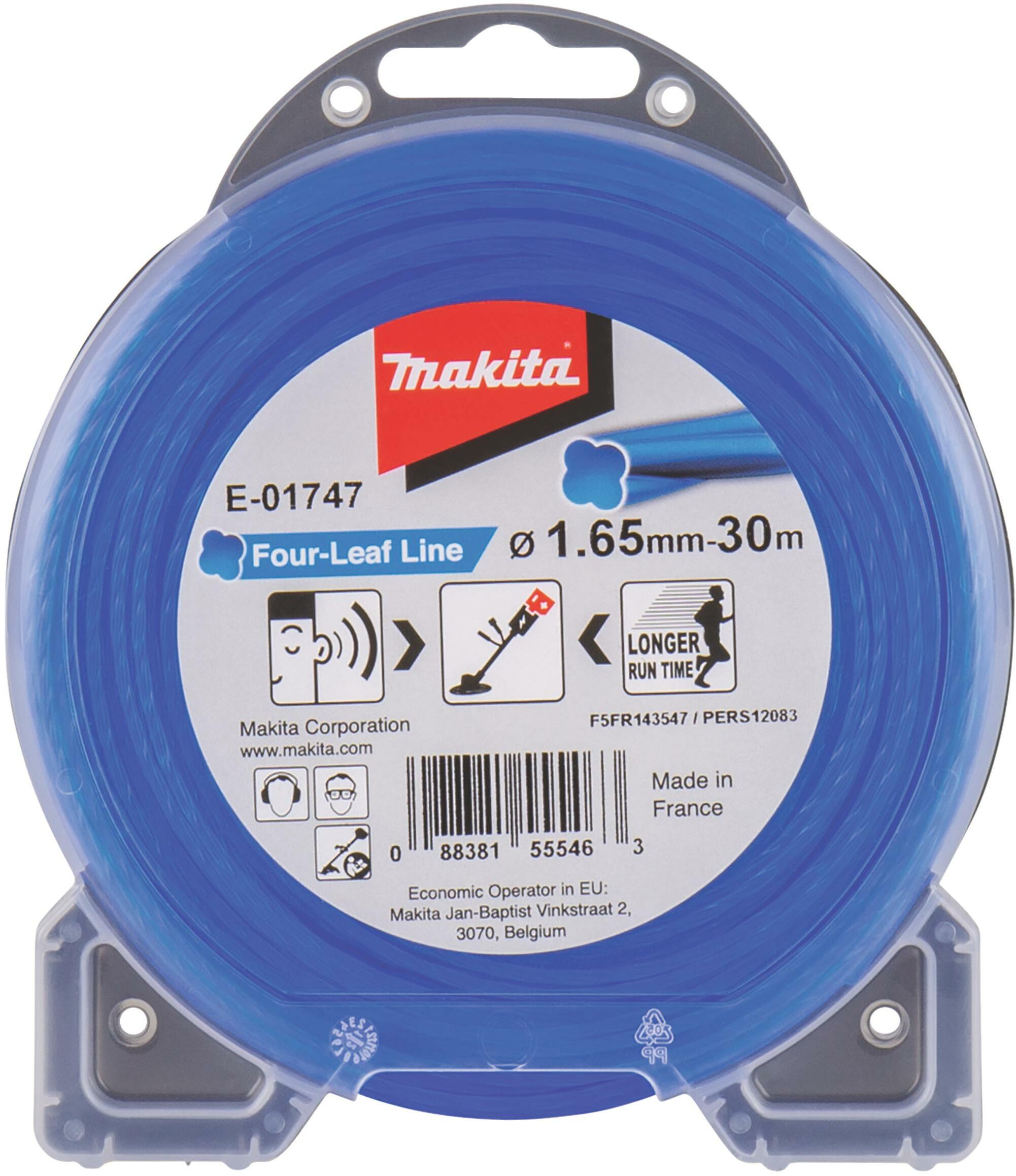 MAKITA E-01747 cloverleaf shaped cutting wire 1.65mm 30m | Klium