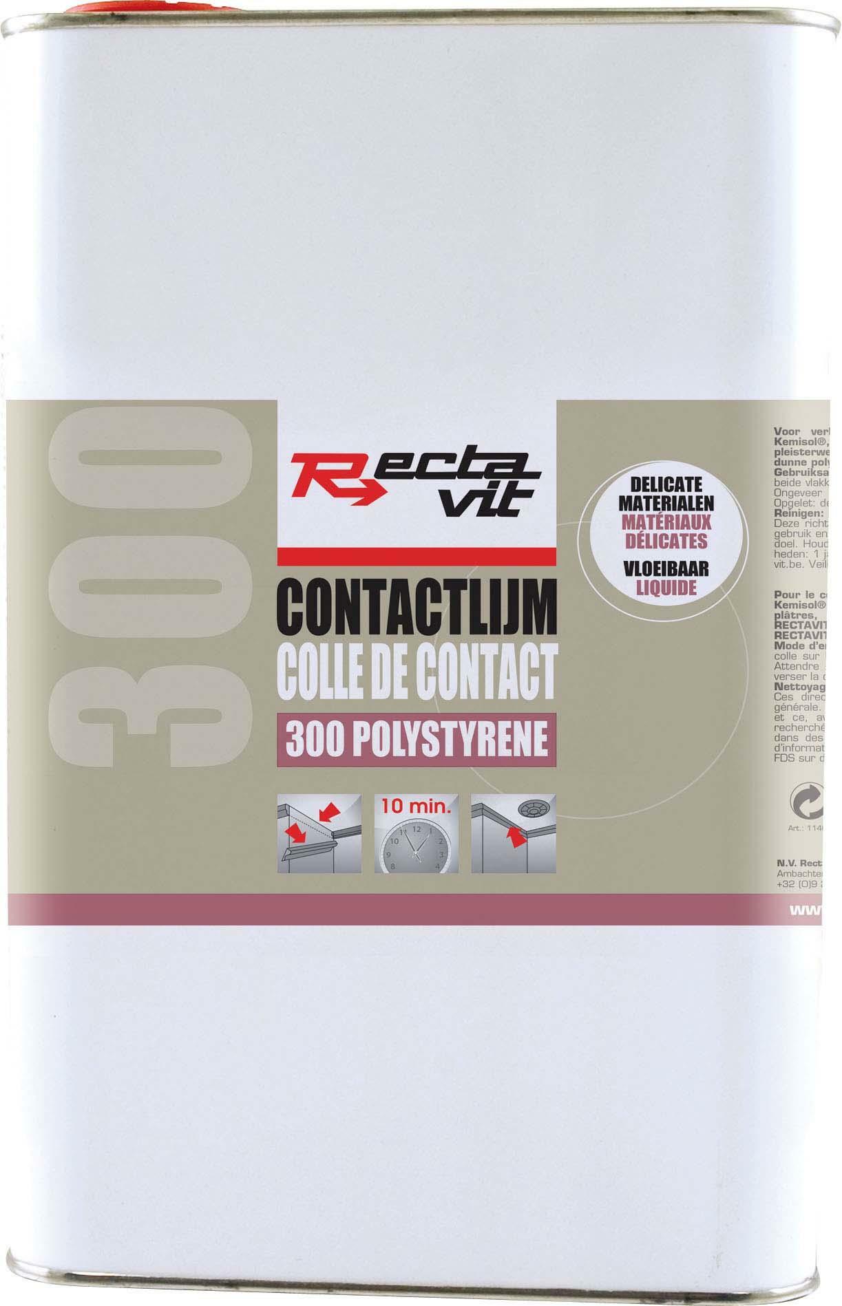 RECTAVIT 300 liquid contact adhesive for bonding boards in polystyrene ...