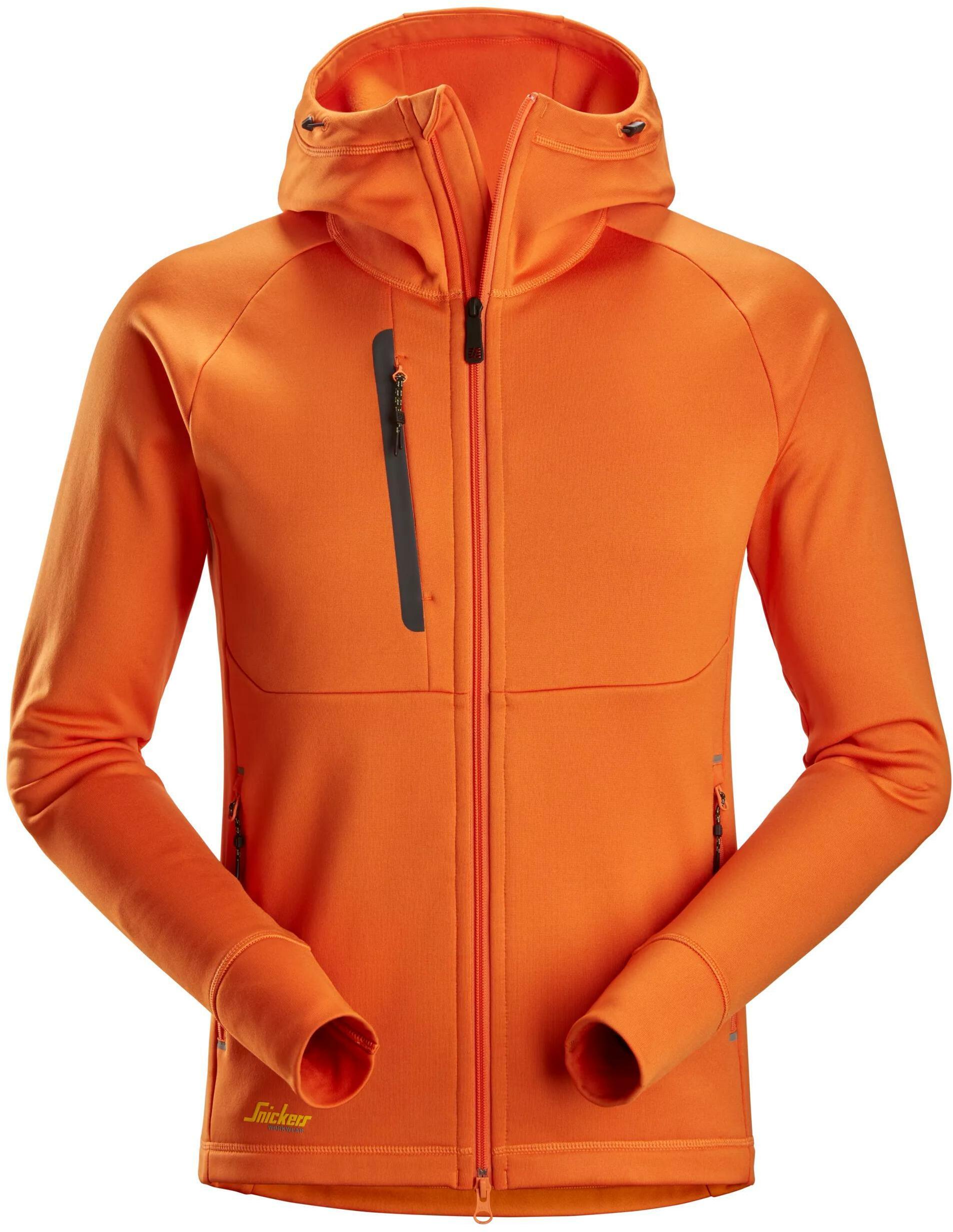 SNICKERS 8026 FlexiWork Polartec Power Stretch hoodie with full zip ...