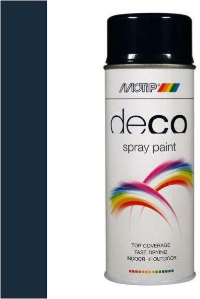 MOTIP 01635 decorative paint RAL 5011 steel blue high gloss (aerosol ...