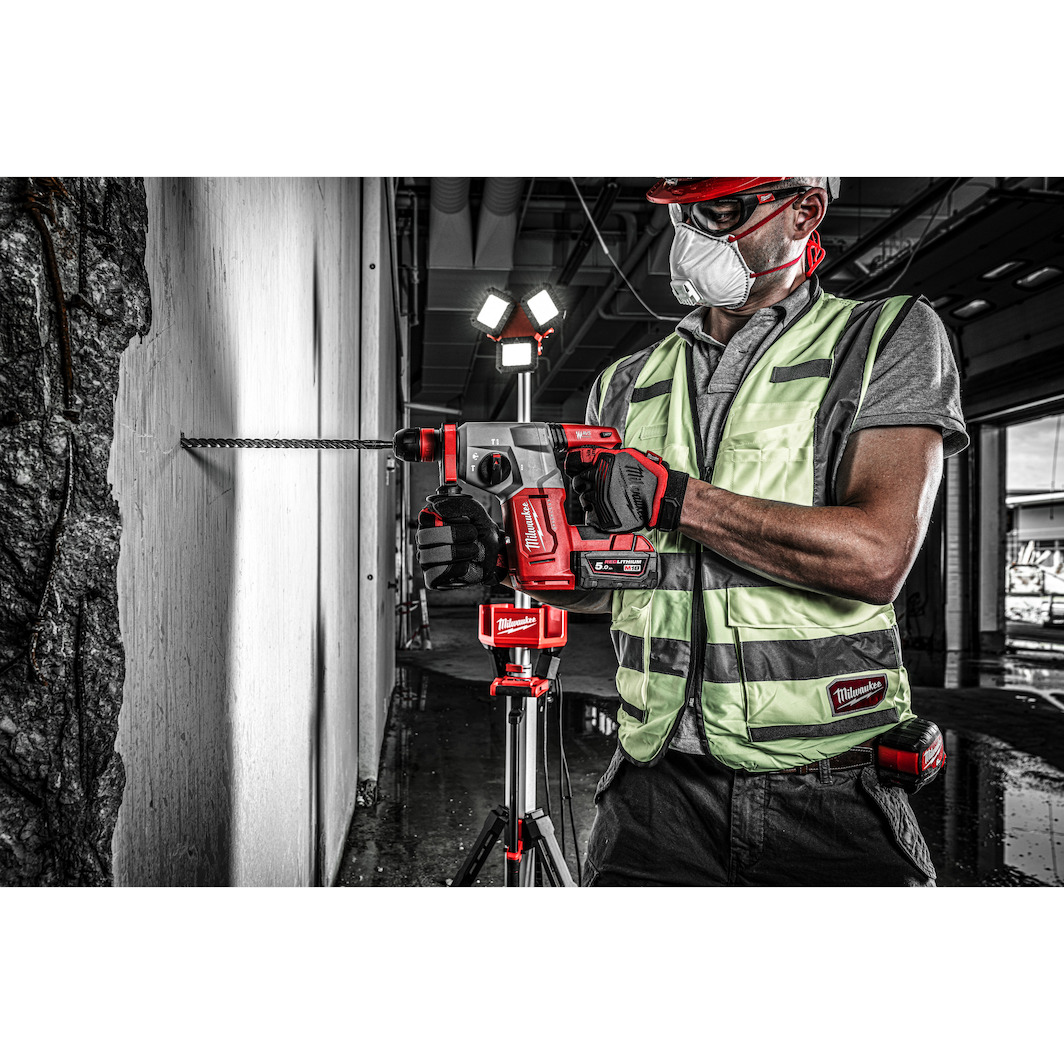 MILWAUKEE M18 BLHX-502X Brushless cordless combi hammer SDS-Plus FIXTEC ...