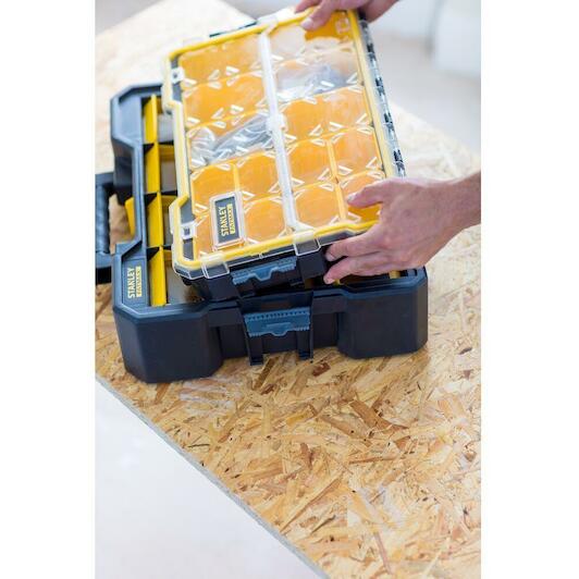 Stanley fatmax flip bin organizer store