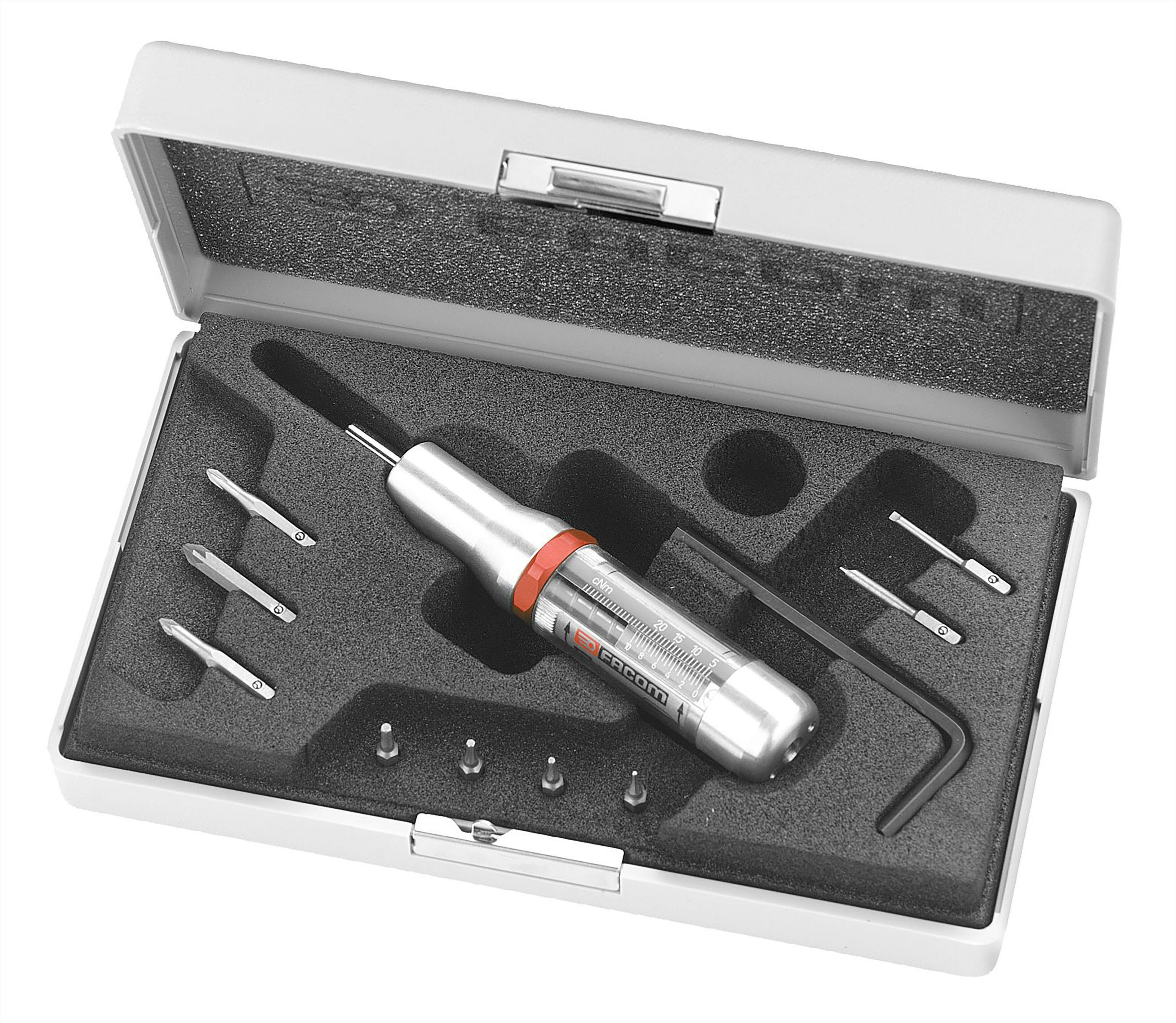 FACOM A.300MTJ1 set of Micro-Tech torque screwdrivers with micrometer ...