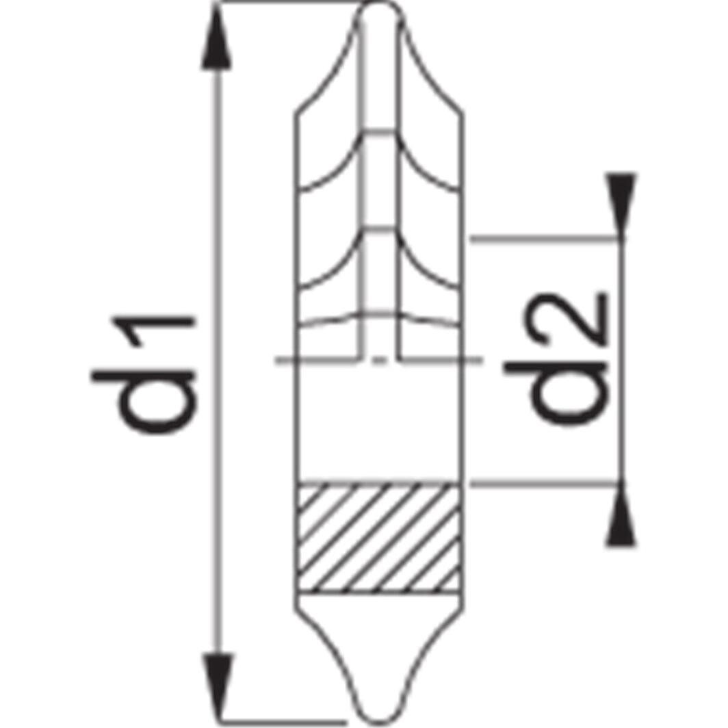 PHANTOM 385003753 HSS module cutter DIN 3972 pressure angle 20° modul 3 ...