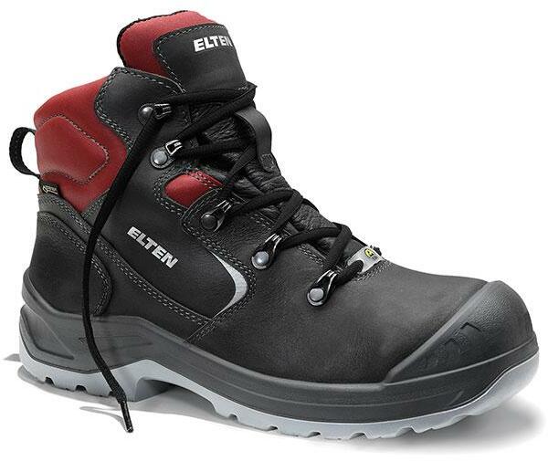 ELTEN LENA GTX ESD S3 CI safety shoe half-high (black/red) - 746131-34 ...