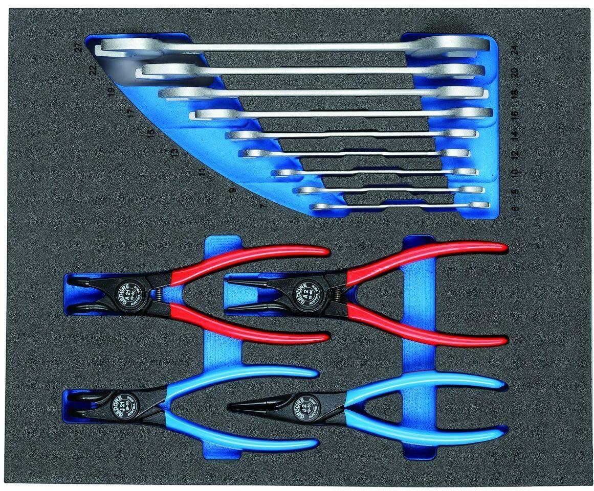 GEDORE TS CT2-6-8000 socket spanner set in 2/4 CT module - 2957442 | Klium