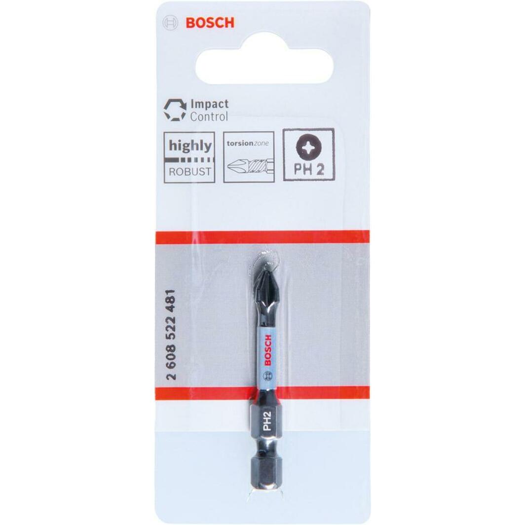 BOSCH 2608522481 Impact Control PH2 power bit | Klium