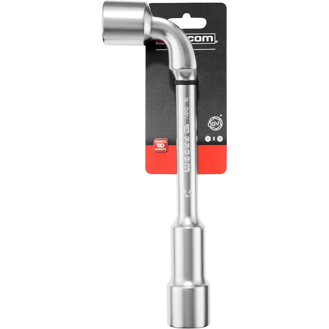 FACOM 76.24PB open pipe spanner, forged, twelve-sided x six-sided, 24 ...