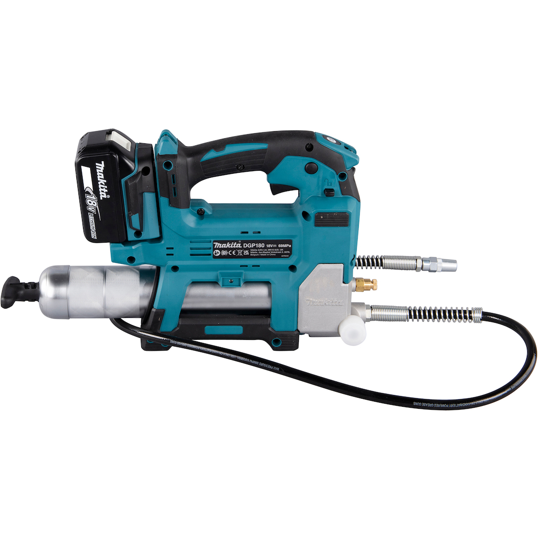 MAKITA DGP180RT 18V LXT cordless grease pump in case (1x 5.0Ah battery ...